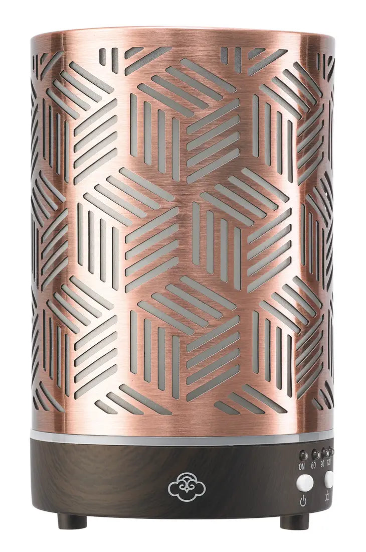Array Copper Metal Ultrasonic Diffuser Collection – Aromex Air, LLC